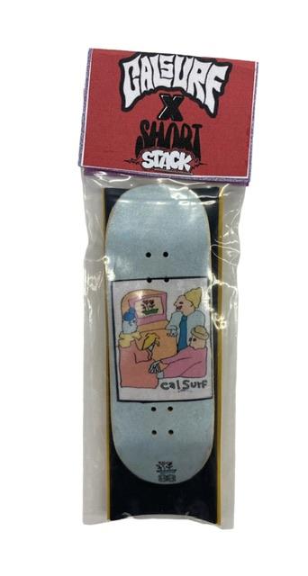Short Stack Cal Surf X Short Stack Deck 32.75mm (blu) Fingerboards ...
