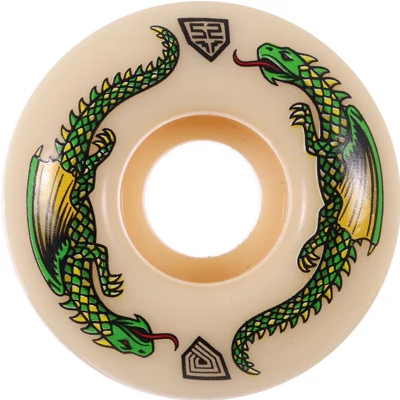 Powell Peralta Dragon Formula Green Dragon V4 Wheels at Cal Surf