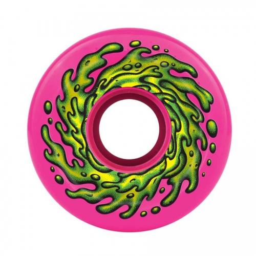Santa Cruz Slime Balls OG Slime Pink 66mm 78a Wheels at Cal Surf