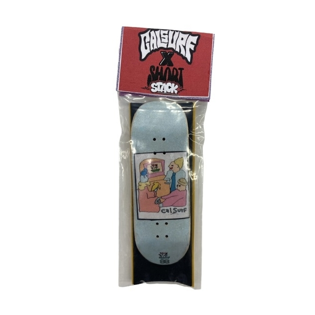 Short Stack Cal Surf X Short Stack Deck 32.75mm (blu) Fingerboards ...