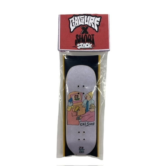 Short Stack Cal Surf X Short Stack Deck 32mm (prp) Fingerboards Decks ...