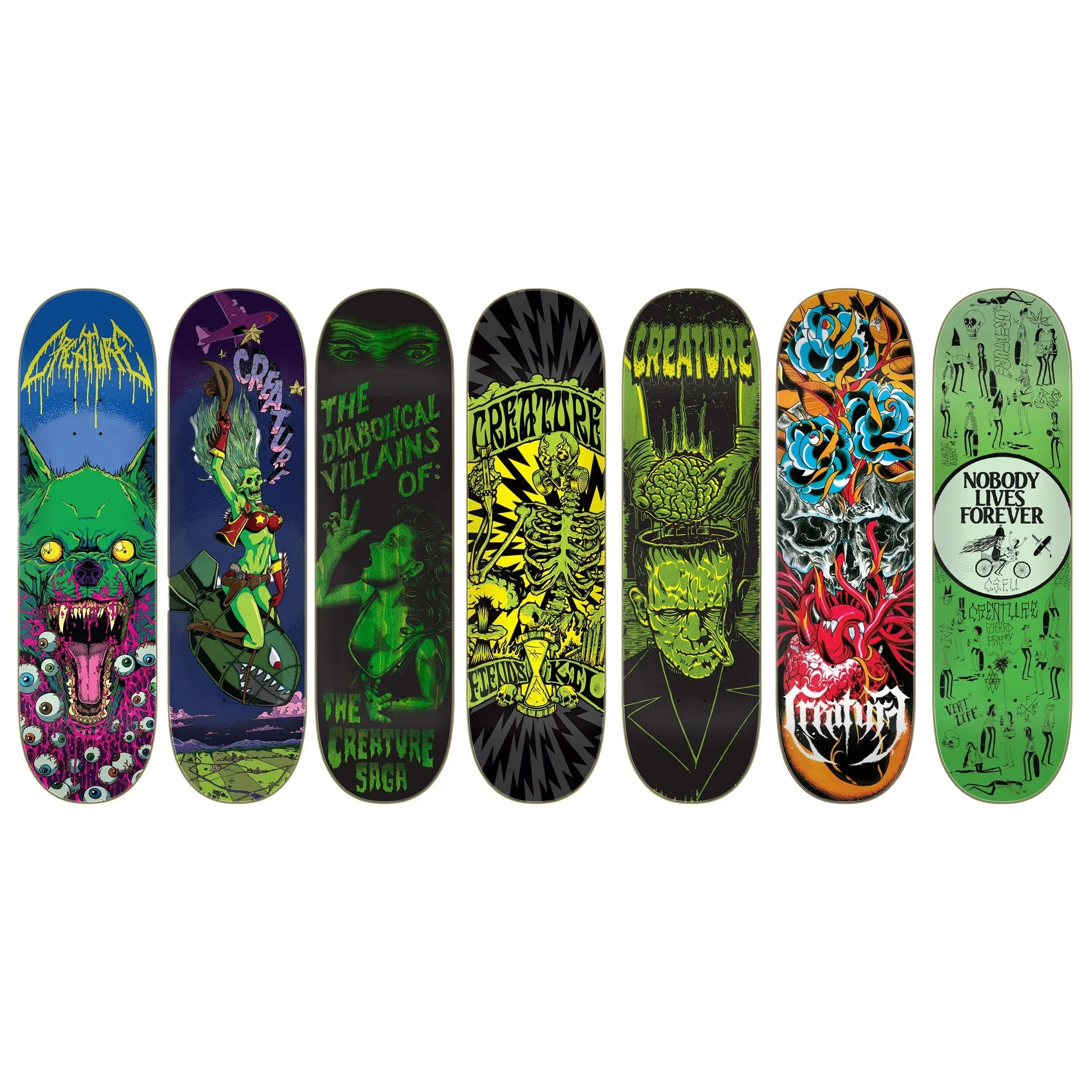 Creature Body Bag Relics 8.6in x 32.11in Decks at Cal Surf