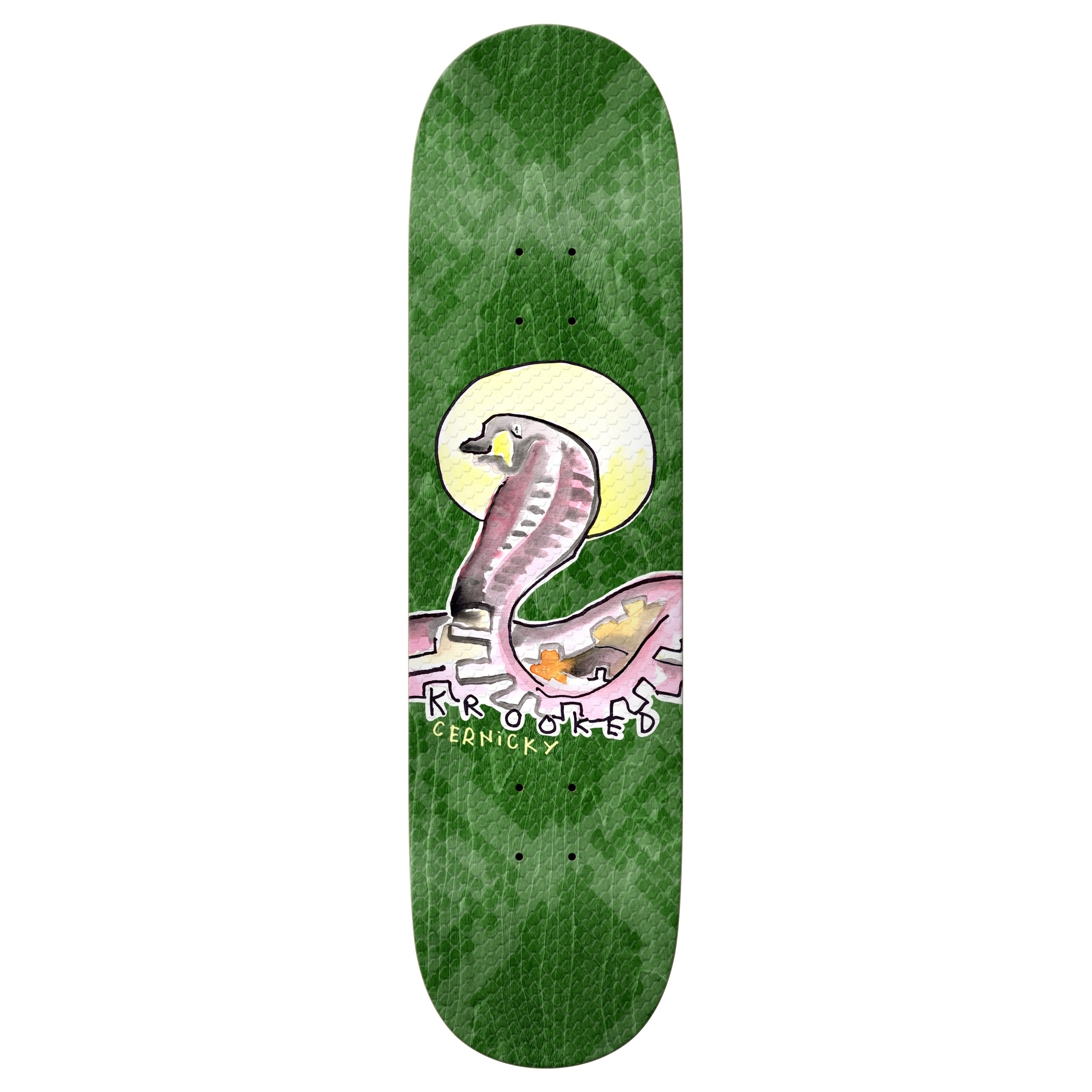 Krooked Cernicky Snakeboard 8.62'' Skateboards Decks at Cal Surf