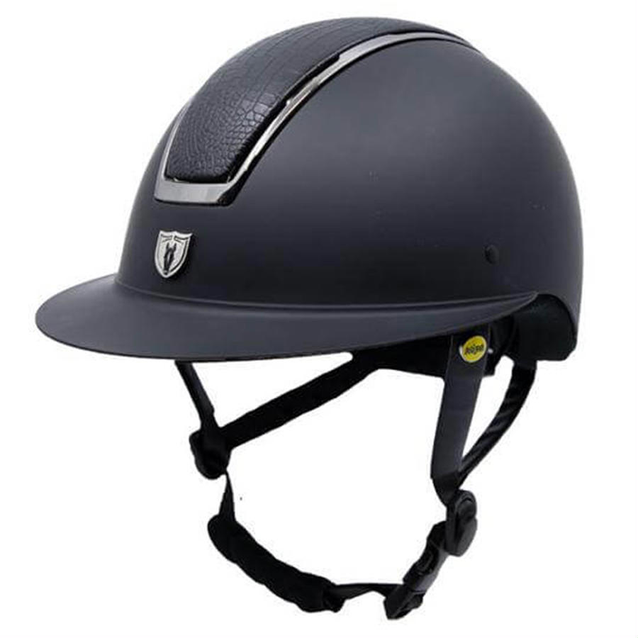 Tipperary Windsor Helmet Wide Brim with MIPS (Matte Black/Croc) Helmets ...