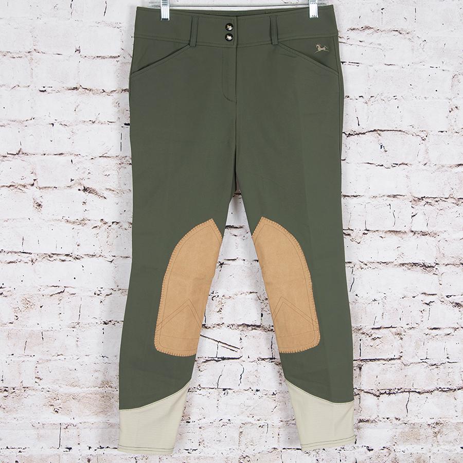 RJ Classics Consigned Ladies Gulf Breech (Size 28, Hunter Green ...