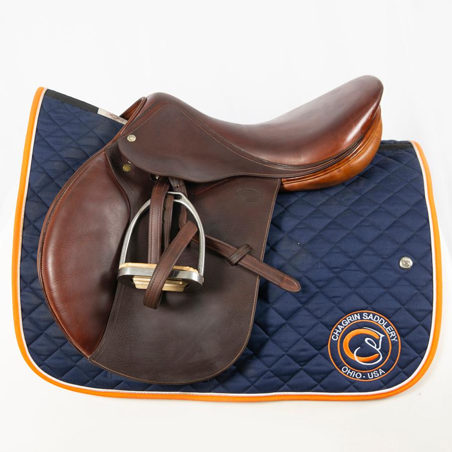 Devoucoux 17 IN Devoucoux Biarritz Saddle Medium Tree 1997 Jumping ...