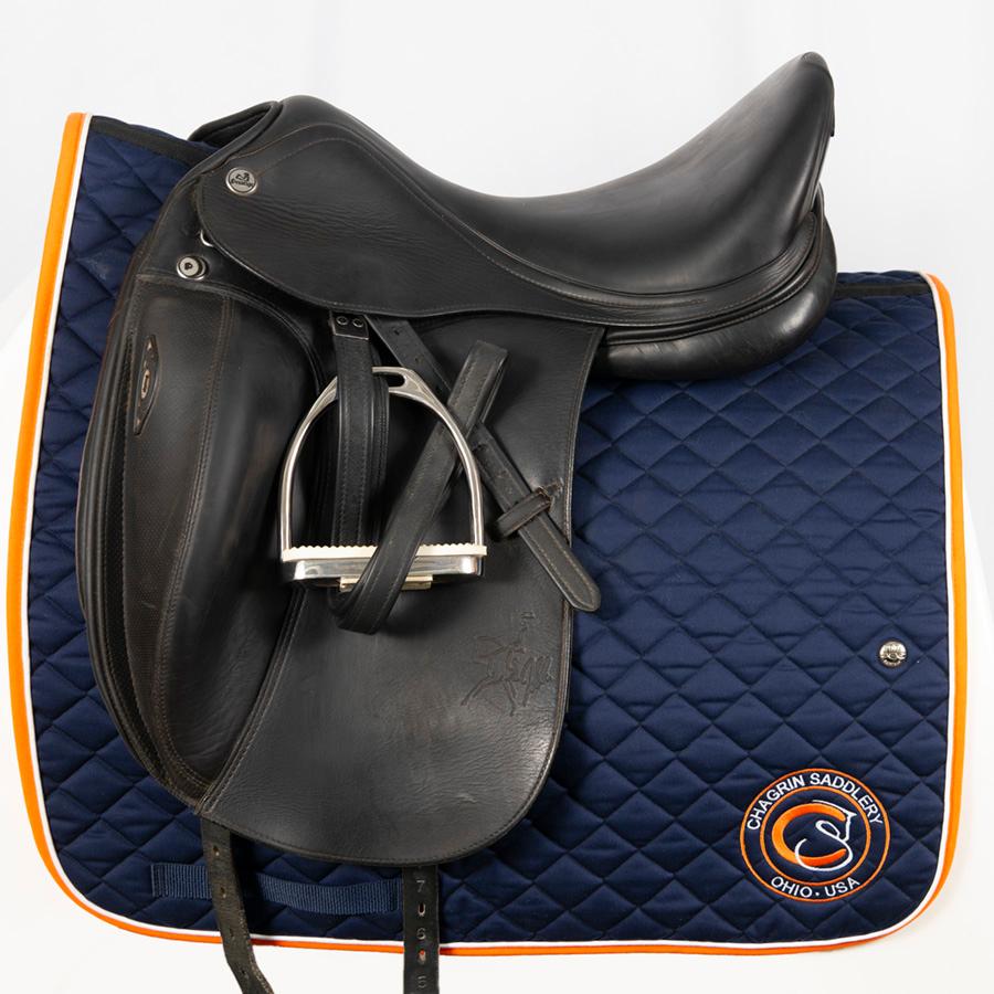 Prestige 17 IN Prestige X-Helen Monoflap Saddle Wide Tree 2015 Dressage ...