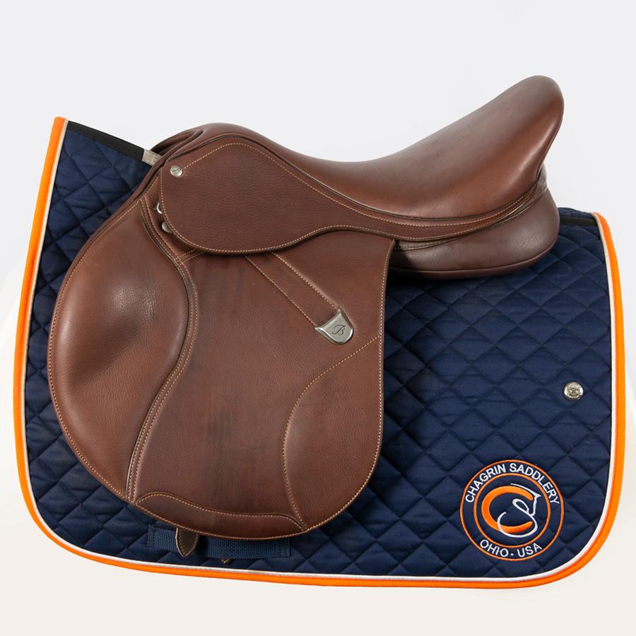 Bates Saddles 17 IN Bates Elevation Deep Seat + Hart Saddle Medium Tree ...