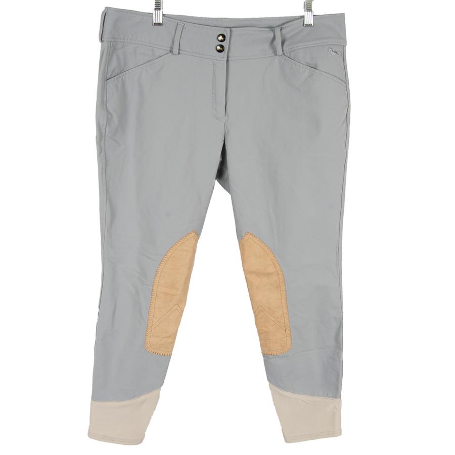 RJ Classics Consigned Ladies Gulf Breech (34, Light Grey) Breeches and ...