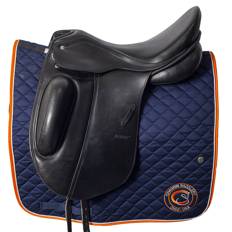 Passier 17.5 IN Passier Evo-D Monoflap Saddle Medium Tree 2021 Dressage ...