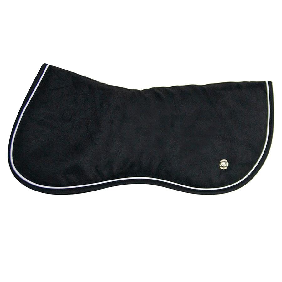 Ogilvy Equestrian Gummy Jump Half Pad (Black/White/Black) Half Pads at ...