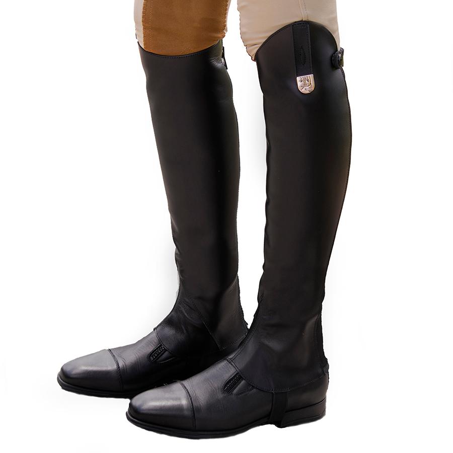 Tucci Classic Half Chaps Adult Half Chaps at Chagrin Saddlery Main