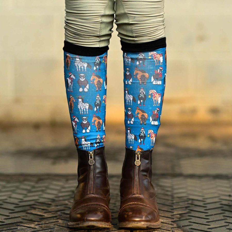 Dreamers & Schemers DS Pair and a Spare Jingle All The Way Boot Socks ...
