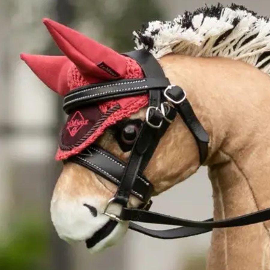 LeMieux Toy Pony Fly Bonnet (Cranberry) For The Rider Kids LeMieux at ...