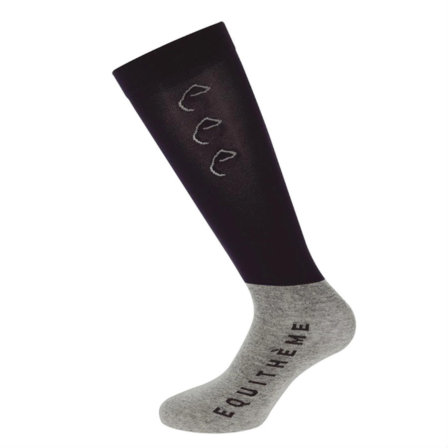 Equi-Theme Competion Socks 2 Pack (Navy) Socks Ladies Socks at Chagrin ...