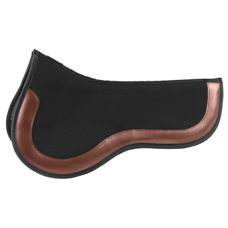 EquiFit Inc ImpacTeq Half Pad (Black/Brown) Half Pads at Chagrin ...