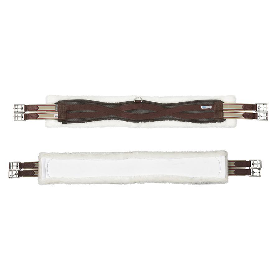 Ovation Coolmax Equalizer Girth (Brown) Girths at Chagrin Saddlery Main