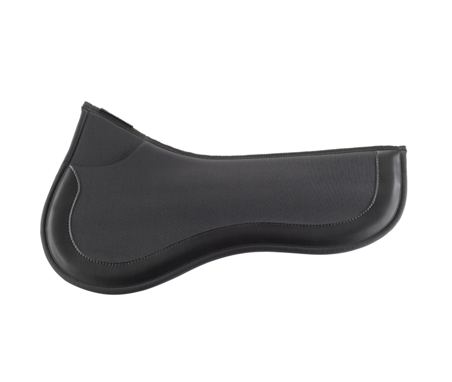 EquiFit Inc ImpacTeq Half Pad (Black) Half Pads at Chagrin Saddlery Main