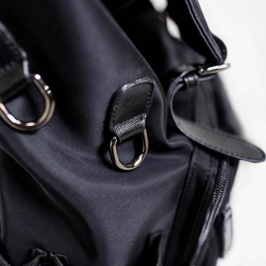 Maelort Ring Backpack 1 (Black) Bags, Totes and Backpacks Backpacks at ...