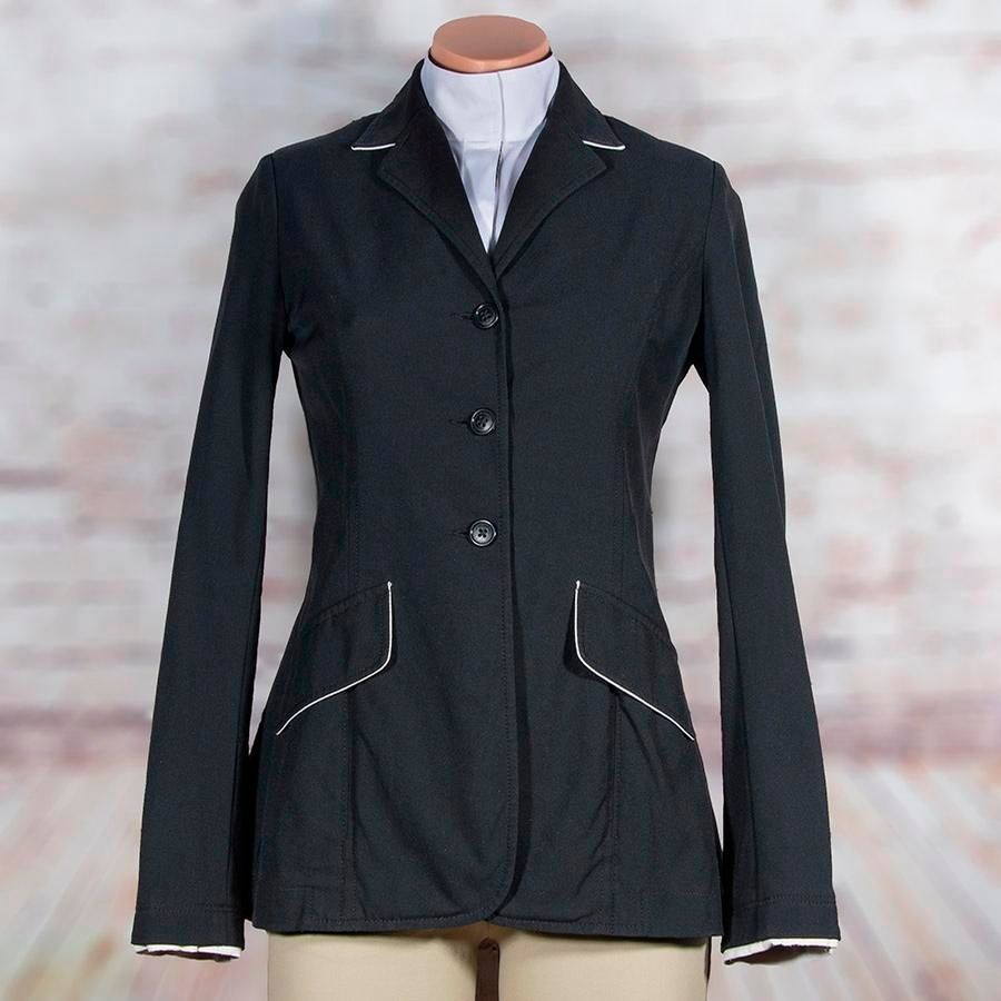 Charles Ancona Consigned Consigned Ladies Hunt Coat (Size:6, Black ...