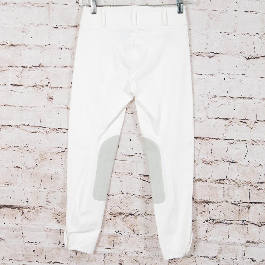 The Tailored Sportsman Consigned Girls Low Rise Front Zip Breeches ...