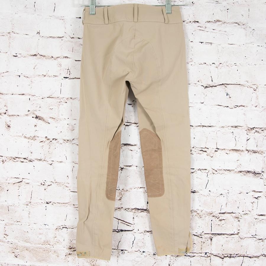 The Tailored Sportsman Consigned Girls Low Rise Side Zip Breech (Size ...