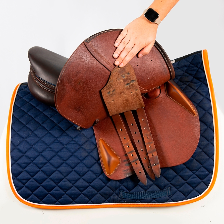 Devoucoux 17 IN Devoucoux Biarritz Saddle Medium Wide Tree 2015 Jumping ...