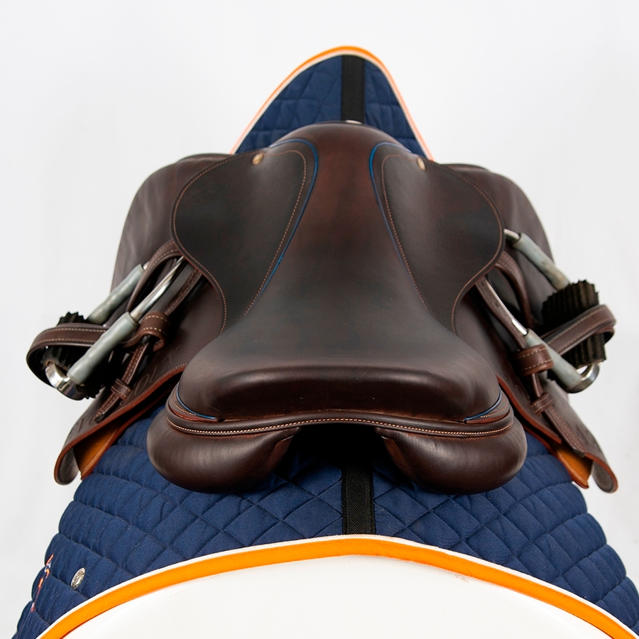 Devoucoux 17 IN Devoucoux Biarritz Saddle Medium Wide Tree 2015 Jumping ...