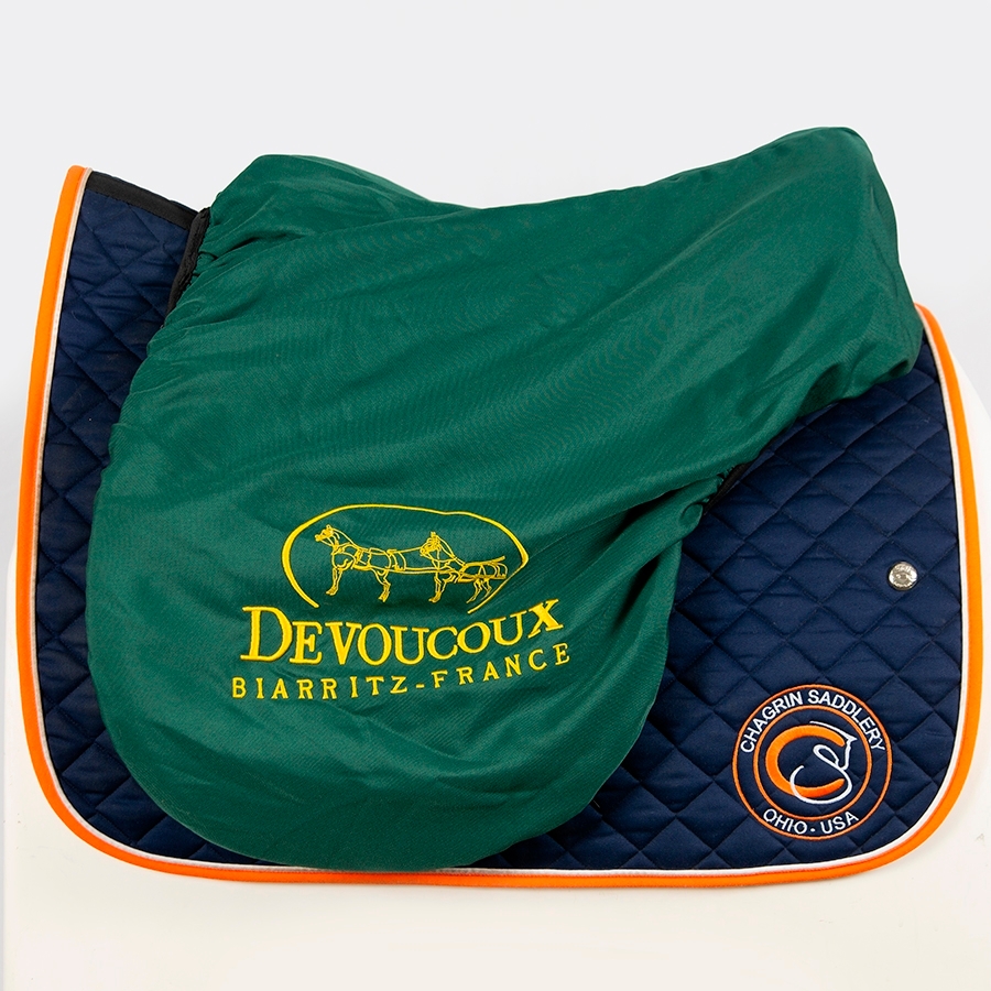 Devoucoux 18 IN Devoucoux Biarritz Saddle Wide Tree 2010 Jumping Close ...