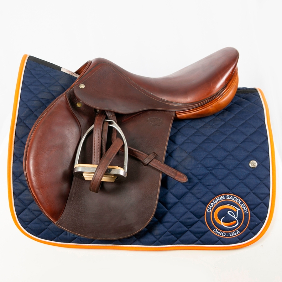 Devoucoux 17 IN Devoucoux Biarritz Saddle Medium Tree 1997 Jumping ...