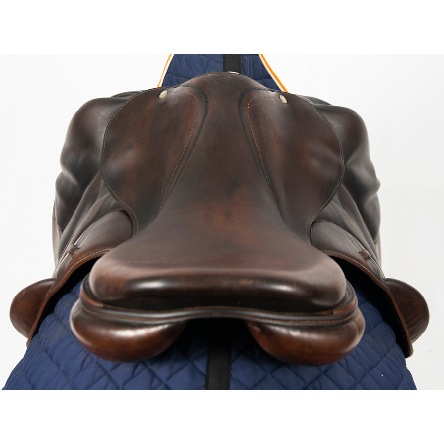 Devoucoux 18 IN Devoucoux Chiberta Monoflap Saddle Medium Wide Tree ...