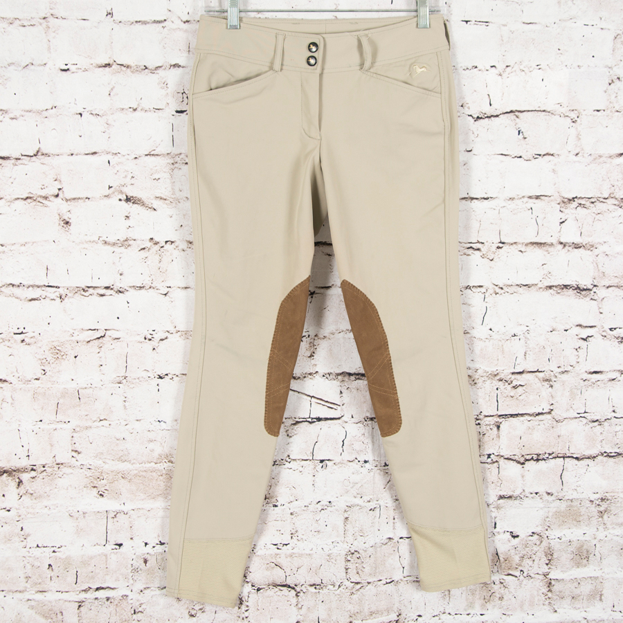 RJ Classics Consigned Girls Avery Breech (Tan, 16) Girls Breeches and ...