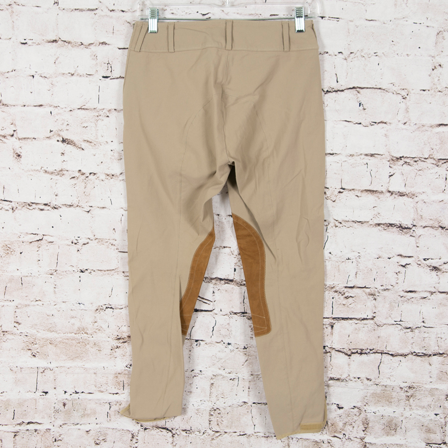 The Tailored Sportsman Consigned Ladies Low Rise Side Zip Breech (Tan ...