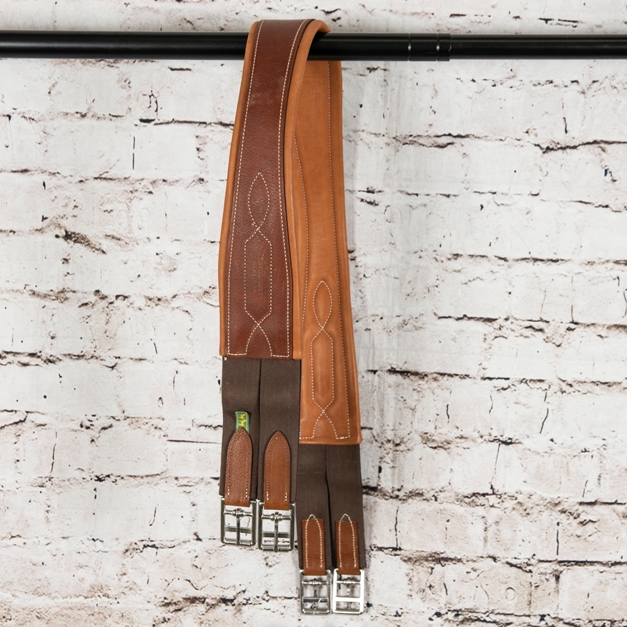Devoucoux Consigned Hunter Girth, Double Elastic (52, Brown) Tack and ...