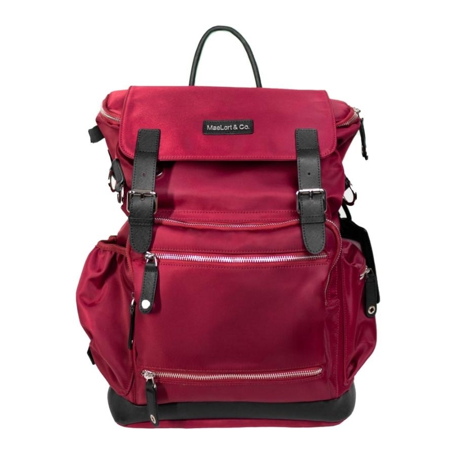 Maelort Ring Backpack 1 (Burgundy) Bags, Totes and Backpacks Backpacks ...