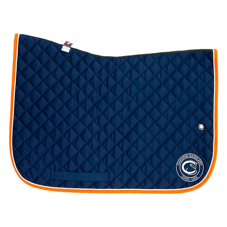 Ogilvy Equestrian CS Logo Jump Baby Pad (Navy/White/Orange) Baby Pads ...