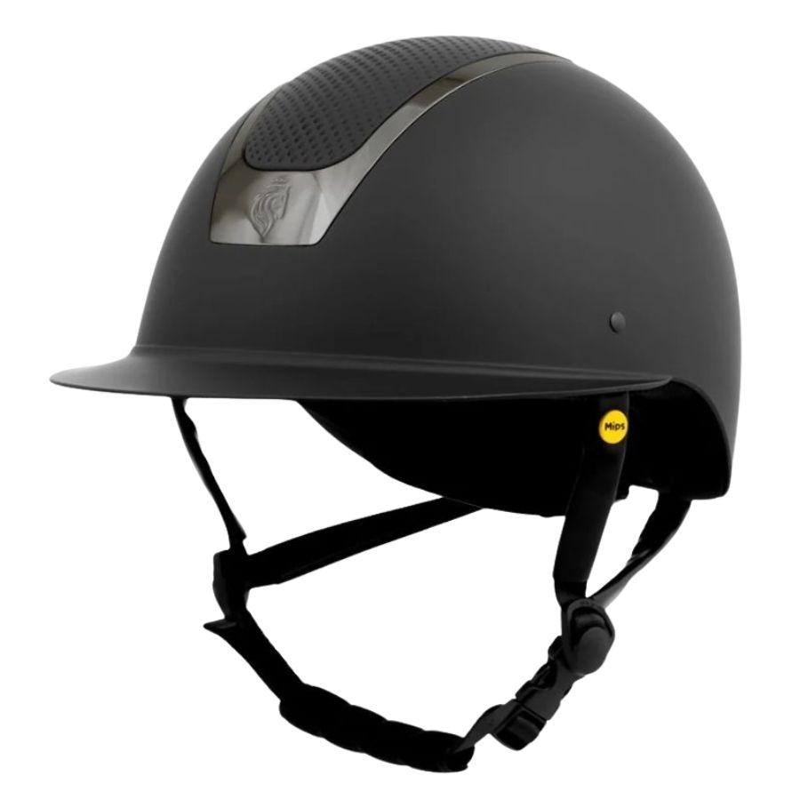 Equinavia Crown MIPS Helmet (Black/Gunmetal) NI Helmets at Chagrin ...