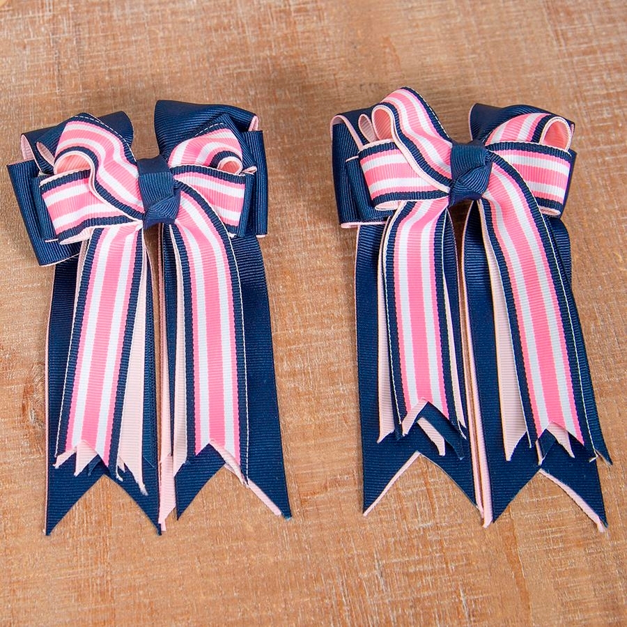 Bows to the Show Show Bows (Classic Pink Stripe) Show Bows at Chagrin ...