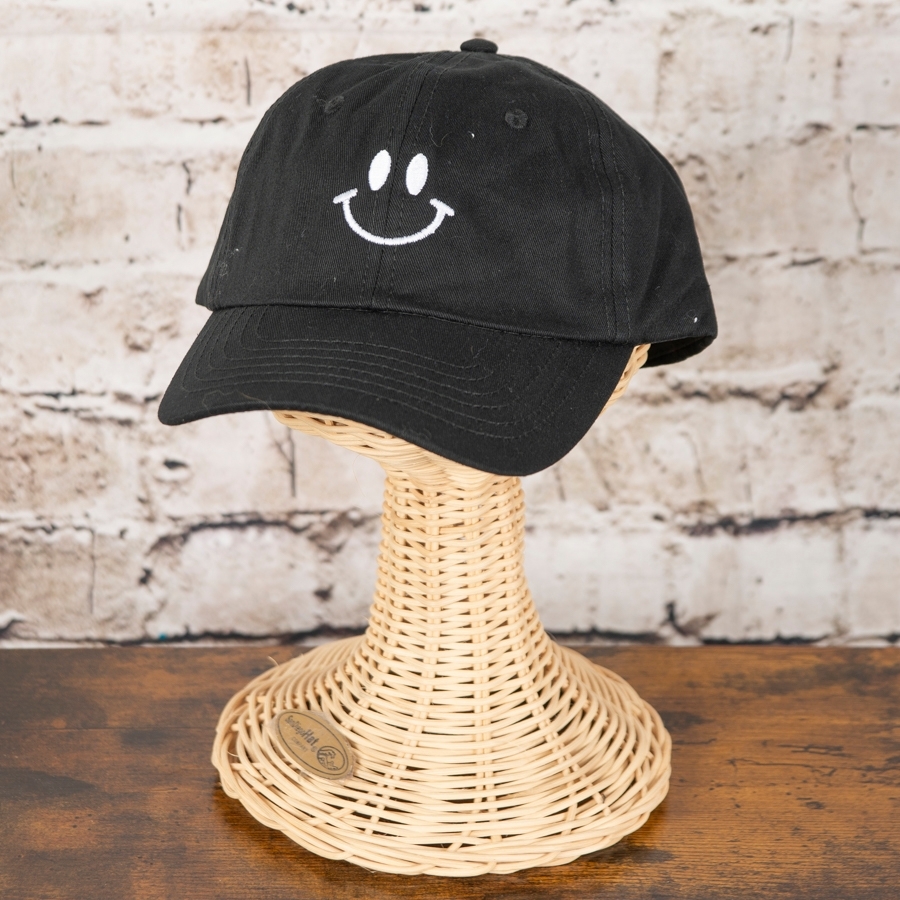 Equine and Design Baseball Cap Smiley Face (Black) Sun Hats and ...