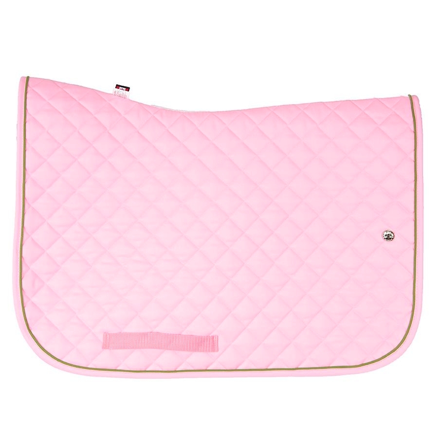 Ogilvy Equestrian Jump Baby Pad with Piping(Baby Pink/Bamboo/Baby Pink ...