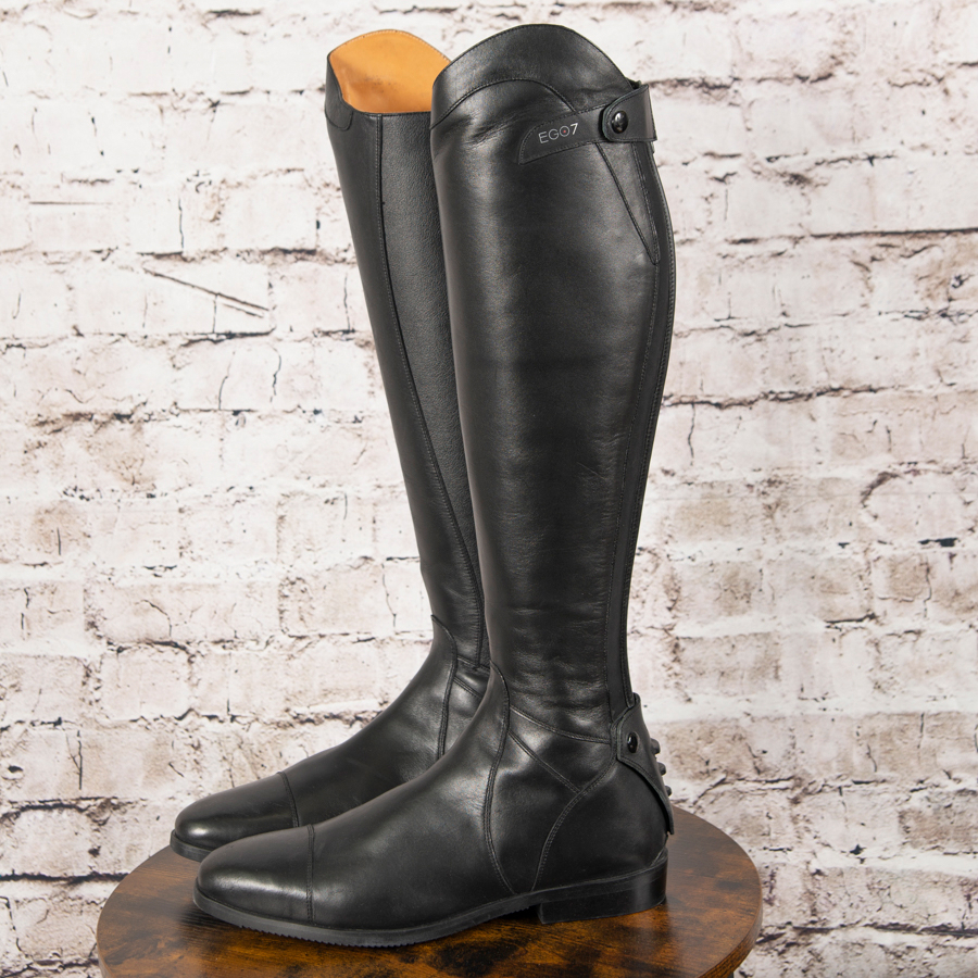 Ego 7 Consigned Aries Dress Boot (45 M+1) Tall Boots, Paddock Boots,and Half Chaps at Chagrin ...