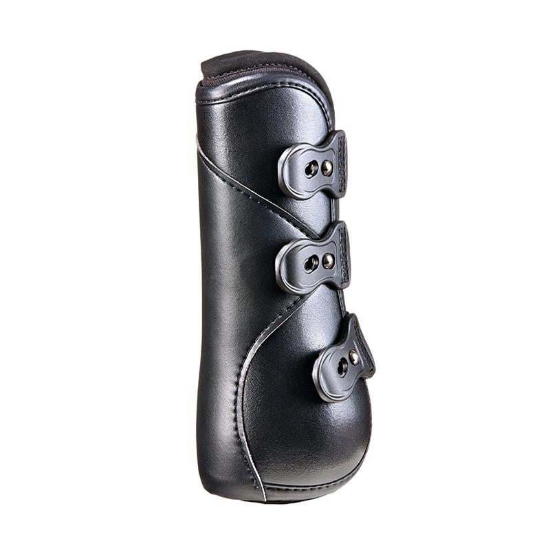 EquiFit Inc EQ-TEQ Front Boots with ImpacTeq Liners (Black) Front and Hind Boots Front Boots at ...