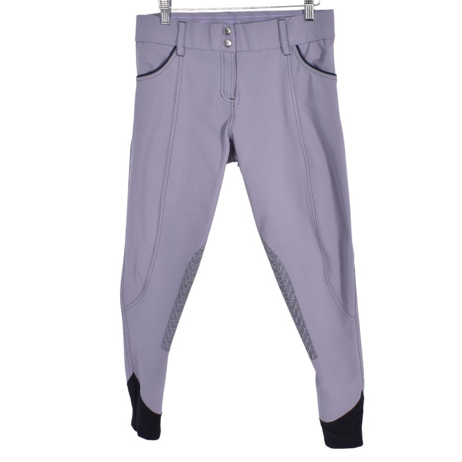 GhoDho Consigned Ladies Knee Patch Breeches (Gray, 30R) Breeches and ...