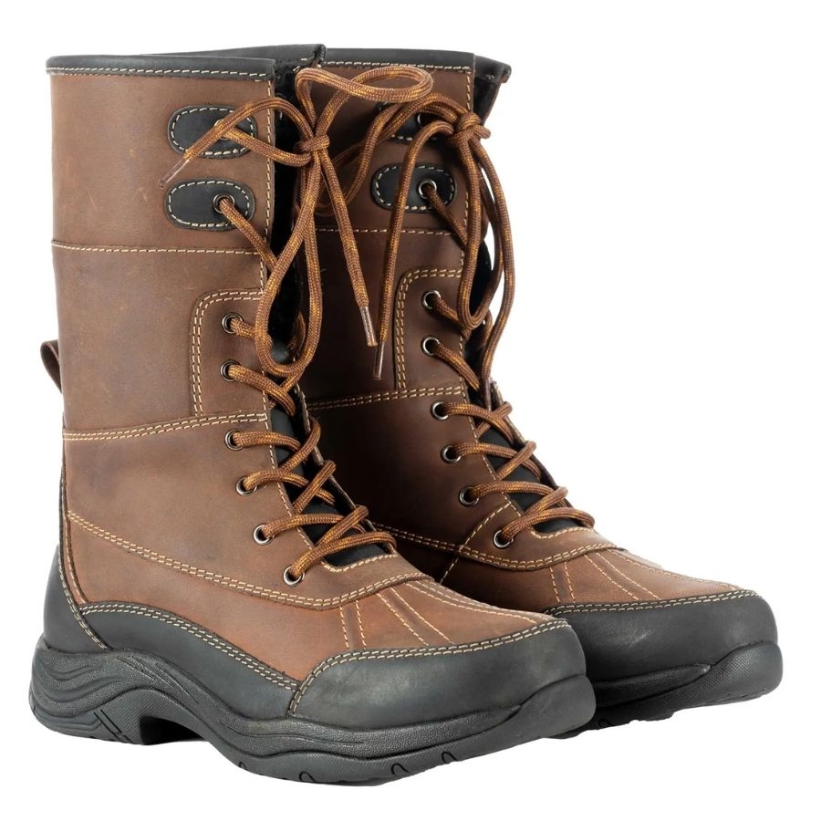 Equinavia Ladies Louisa Thinsulate Short Boots (Brown) Barn Boots at ...