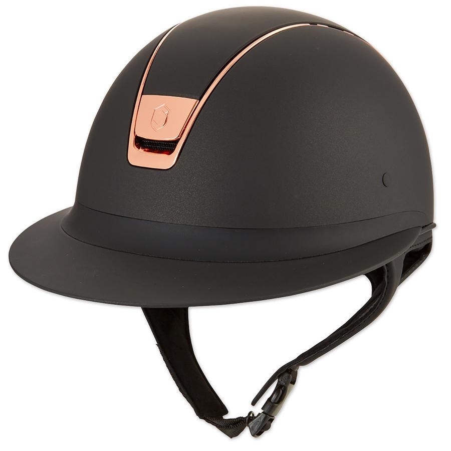 Samshield Miss Shield Shadowmatt Helmet Rose Gold Trim/Blazon Helmets ...