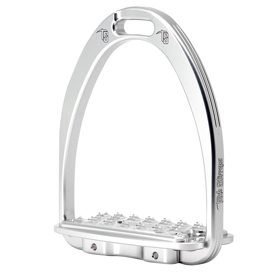 Tech Stirrups Siena Tech Stirrups (Silver) Stirrup Irons at Chagrin ...