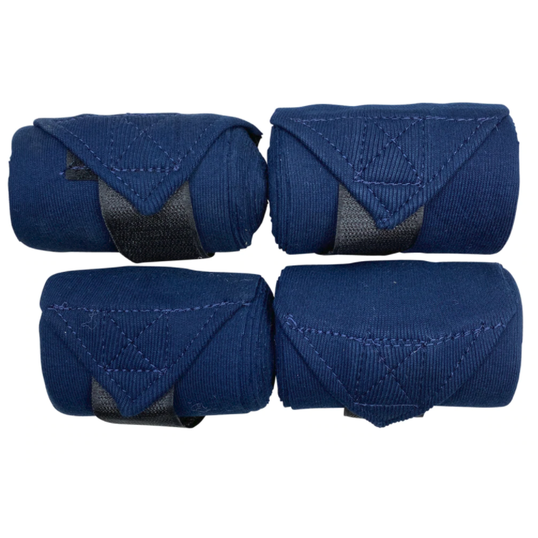 Equi-Essentials Standing Wrap Bandages (Navy Blue) Standing Wraps and ...