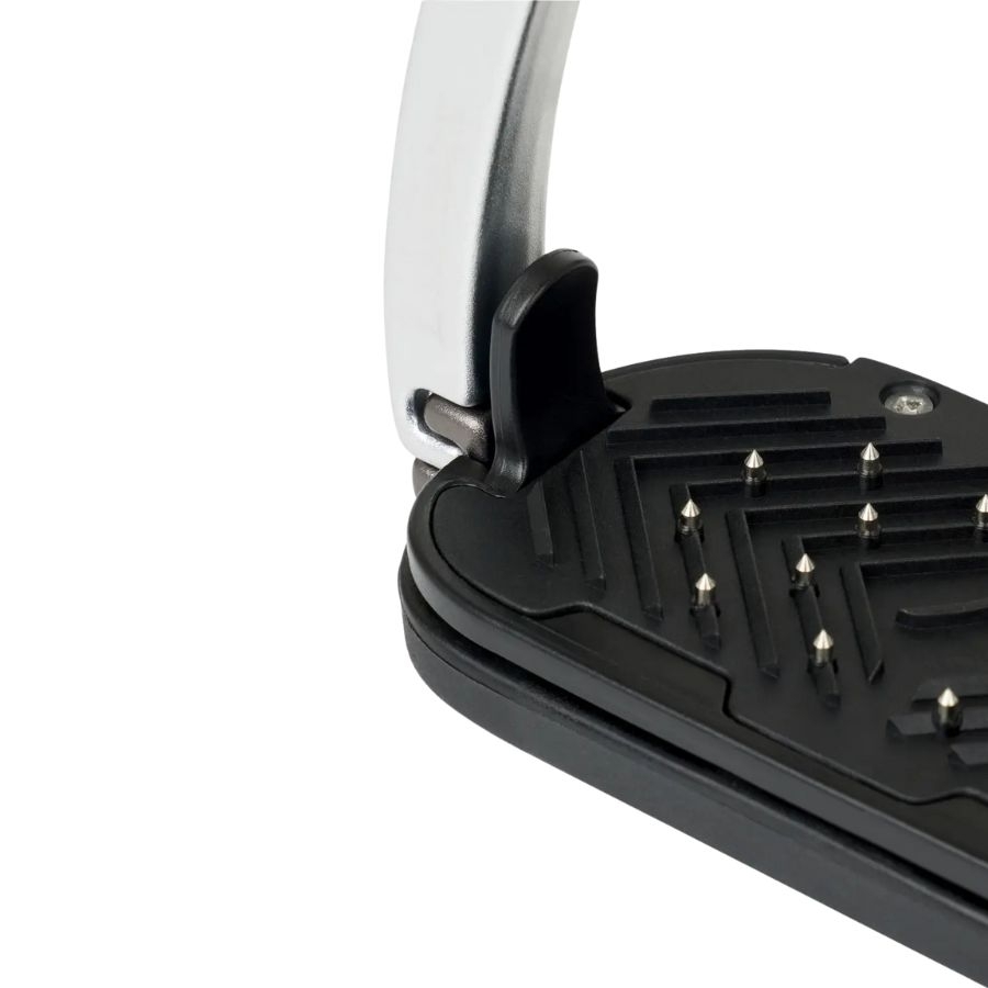 LeMieux Vector Balance Safety Stirrup Aluminum (Carbon/Silver) Stirrup ...