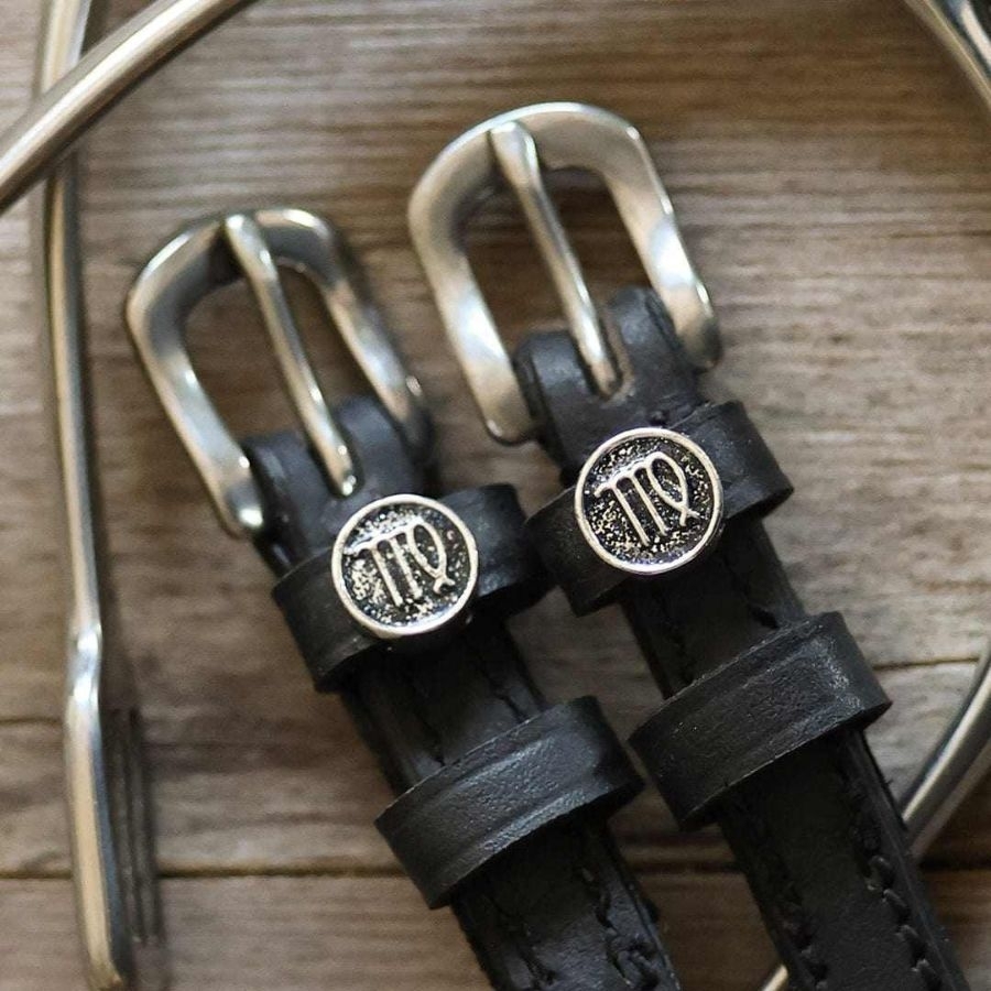 Mane Jane Virgo Spur Straps (Black) Adult Spur Straps at Chagrin ...