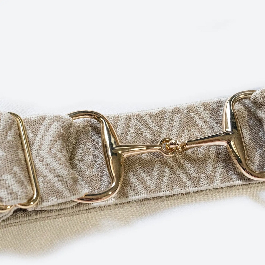 Ellany Equestrian Gold Snaffle Belt 1.5 IN (Eloise) Belts at Chagrin ...